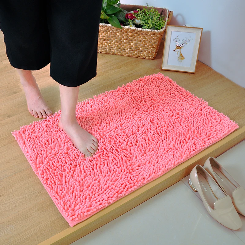 40x60cm/50x80cm bathroom Floor Mat anti slip Carpet Rugs Absorption ...