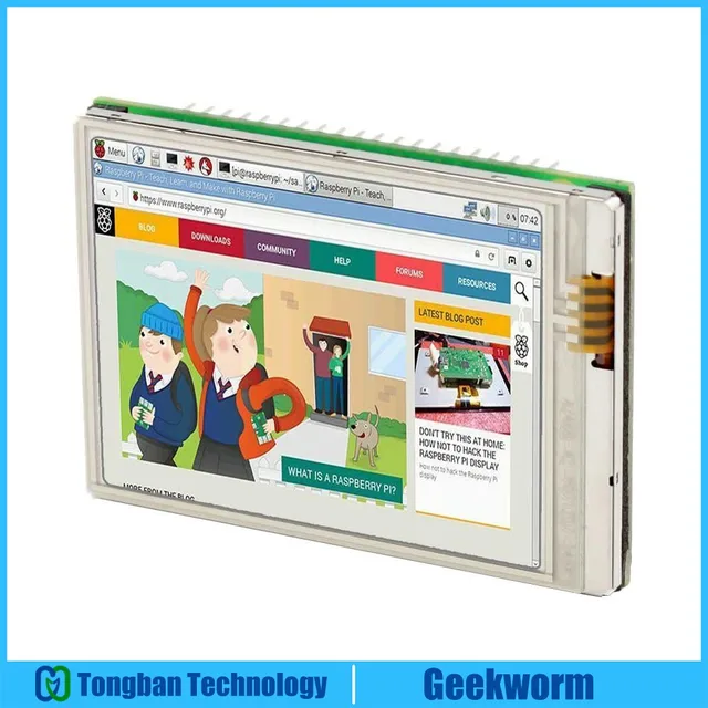 Raspberry Pi Zero (Zero w) 2.8 inch Fastest 60+ fps HD Touch Screen ...