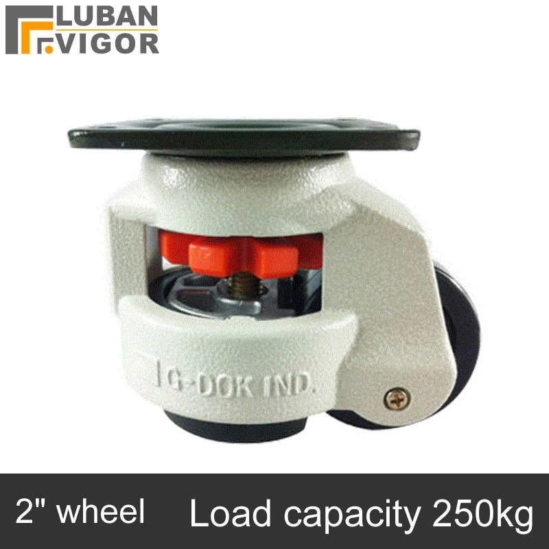 Level Adjustment Wheel/casters,gd-60f Flat Support, Forheavy Equipment ...