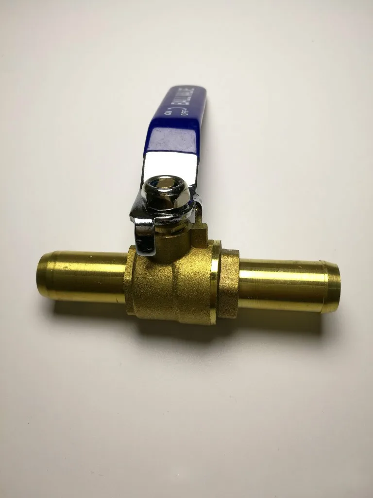 16mm Brass Weldless Compact Kettle Ball Valve Two Way Ball Valves ...
