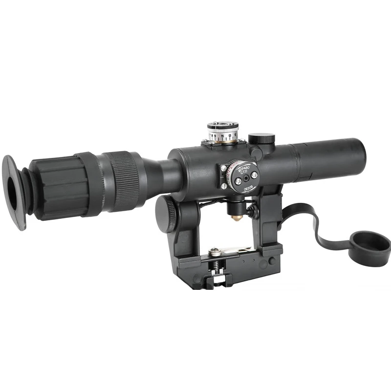 optics Dragunov 4x24 SVD First Focal Plane Sniper Rifle Scope Fit AK 47 ...