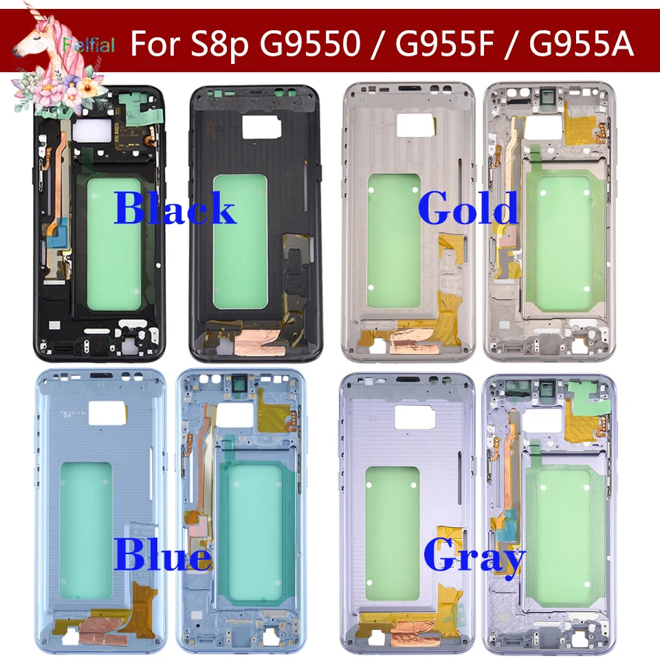 Для samsung Galaxy S8 Plus G955 G955F S8+ Корпус батареи чехол задняя ...