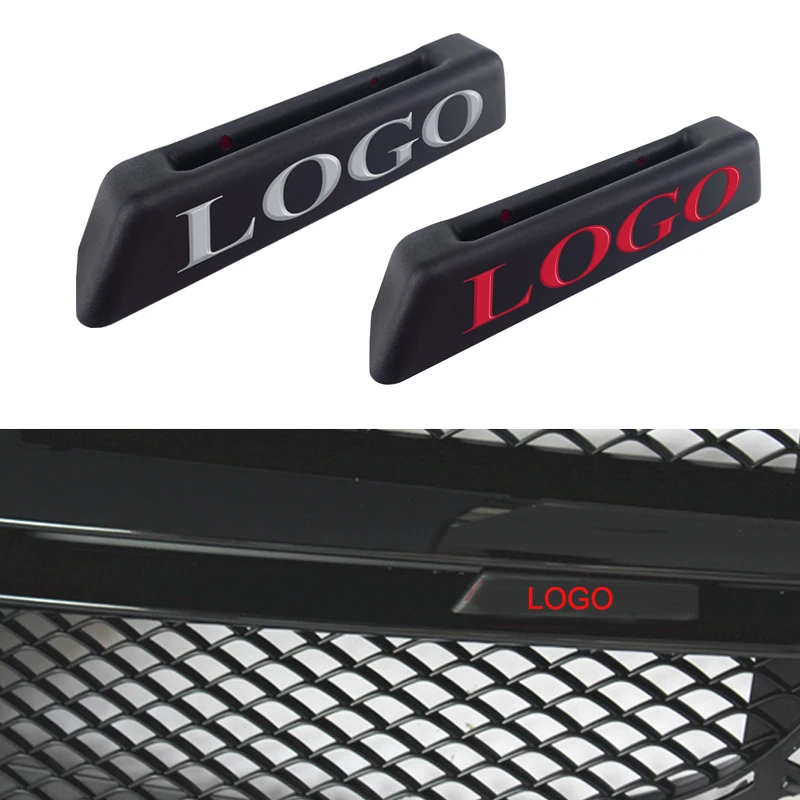 Car Front Grill Stickers For AMG Mercedes W212 W211 W210 W202 W203 W205 ...