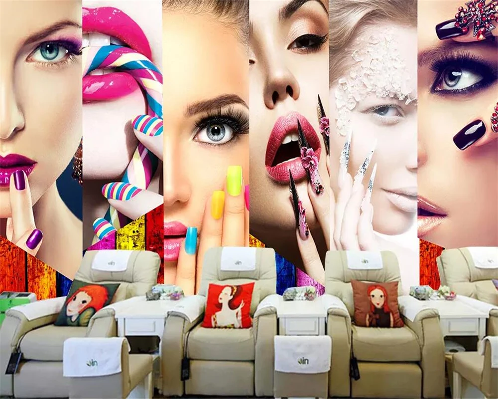 Makeup Collage Wallpaper Desktop
