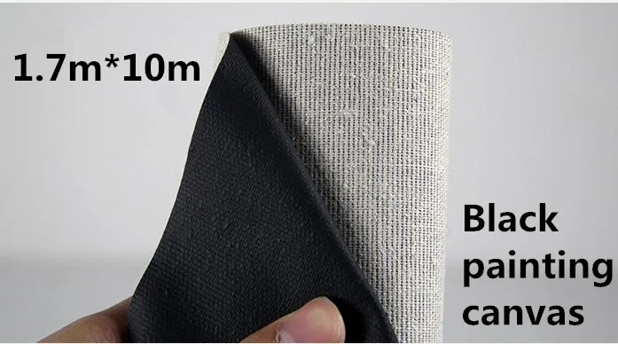 1.7m *10m big painting roll with black primed for artiest|roll|roll ...