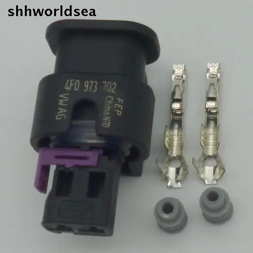 Shhworldsea 5/30/100sets 2pin 1.5mm Connector Auto Socket 4f0 973 702 ...