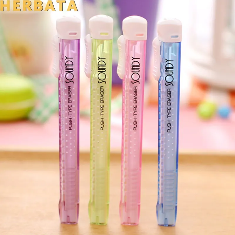 1 PC/Lot Colorful Resin Rubber & Eraser for School Stationery & Office ...