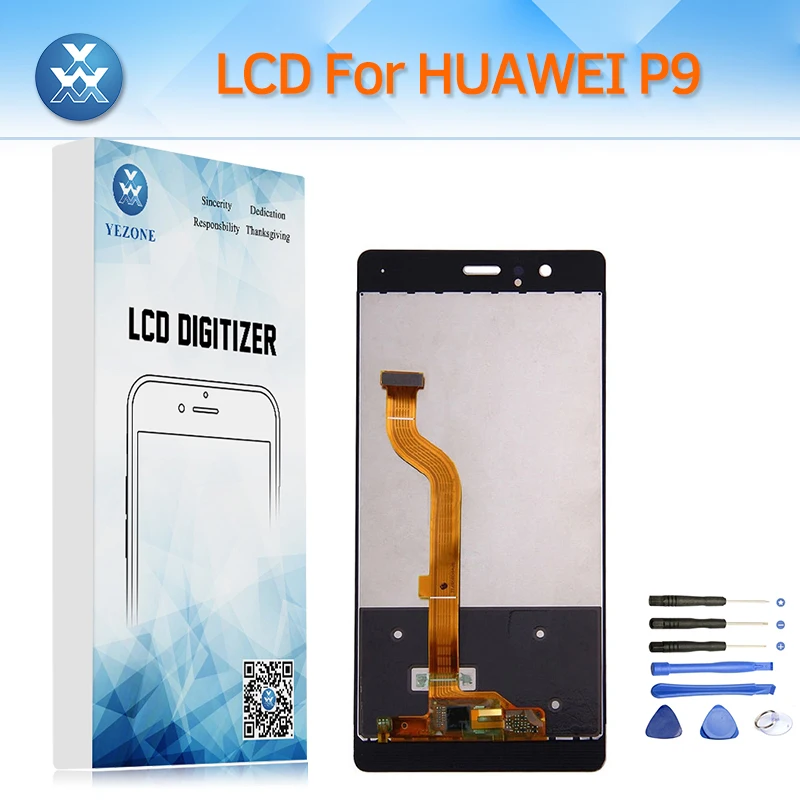 High Quality LCD Screen for Huawei P9 LCD Display Touch Panel Digitizer ...