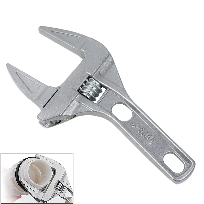6-68mm-Universal-Adjustable-Wrench-Large-Opening-Spanner-Aluminium ...