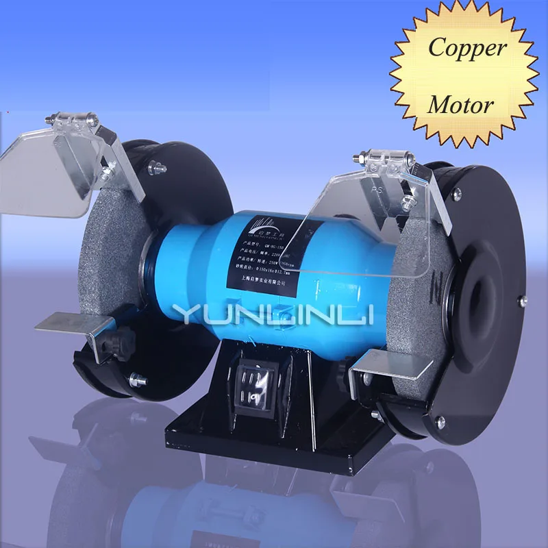 6 Inch Bench Grinder Small Household Grinder Micro Polishing Machine ...