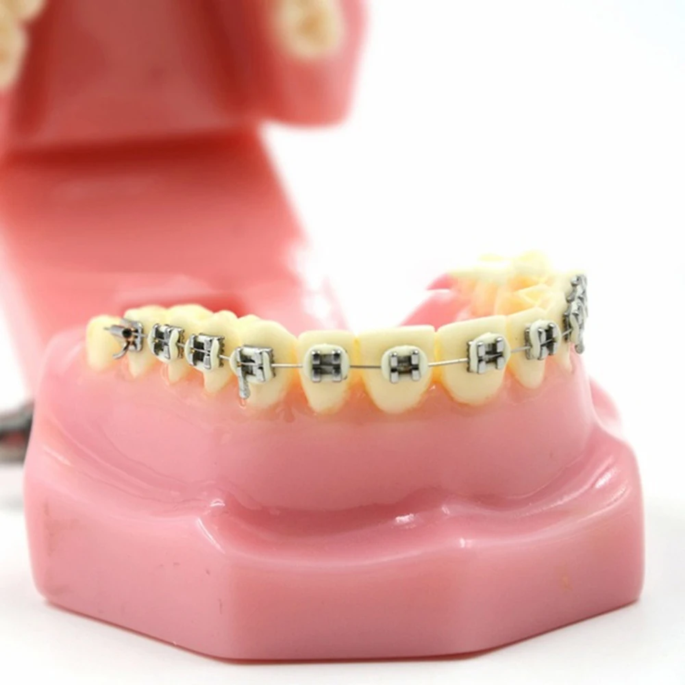 20Pcs Dental Teeth Care Orthodontic Bracket Braces With hook Square ...