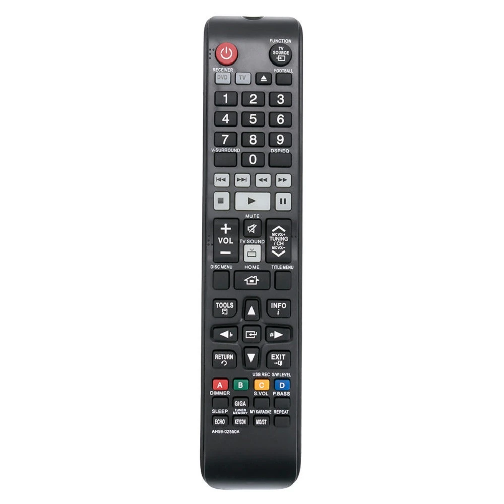 New Ah59-02550a Remote Control Fit For Samsung Home Theater Ht-f450k Ht ...