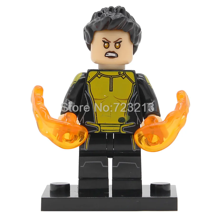 Spiderman Figure Black Spider Man Domino Super Hero Venom Cable Warhead ...