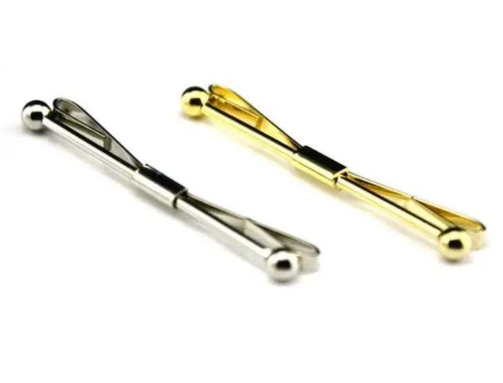 20pcs/lot Angle Clip Tie Collar Bar Gold/Silver/Gunblack Tie Rods Angle ...