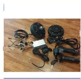 5inch-250W-36V-brushless-gearless-hub-motor-with-front-tire-mini ...