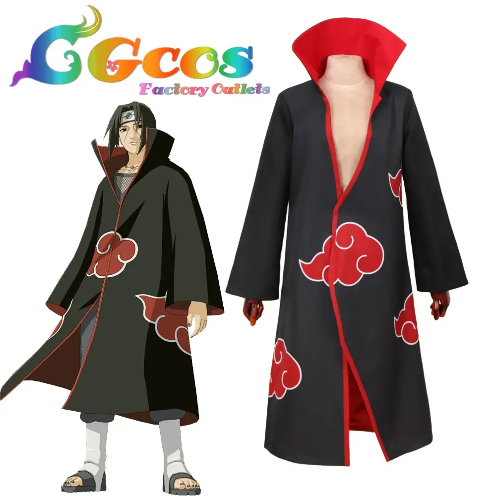 CGCOS Freies Verschiffen Cosplay Kostüm Akatsuki Mantel Mantel Neue Auf ...