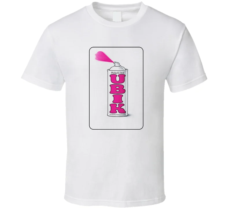 Ubik T Shirt Philip K Dick Science Fiction Blade Runner Novel Brand Shirts Jeans Print In