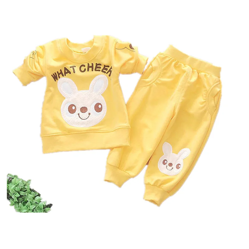 2014 baby clothing set spring autumn new born boy girl 2pcs set bebe ...