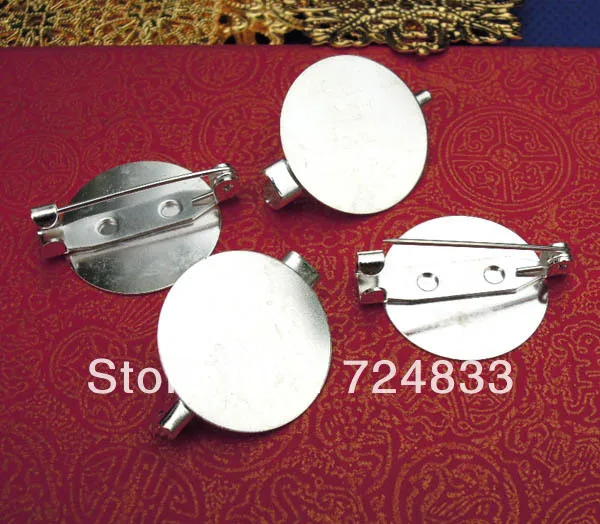 Pasadores de broche en blanco de 20mm, bandejas de almohadilla de ...