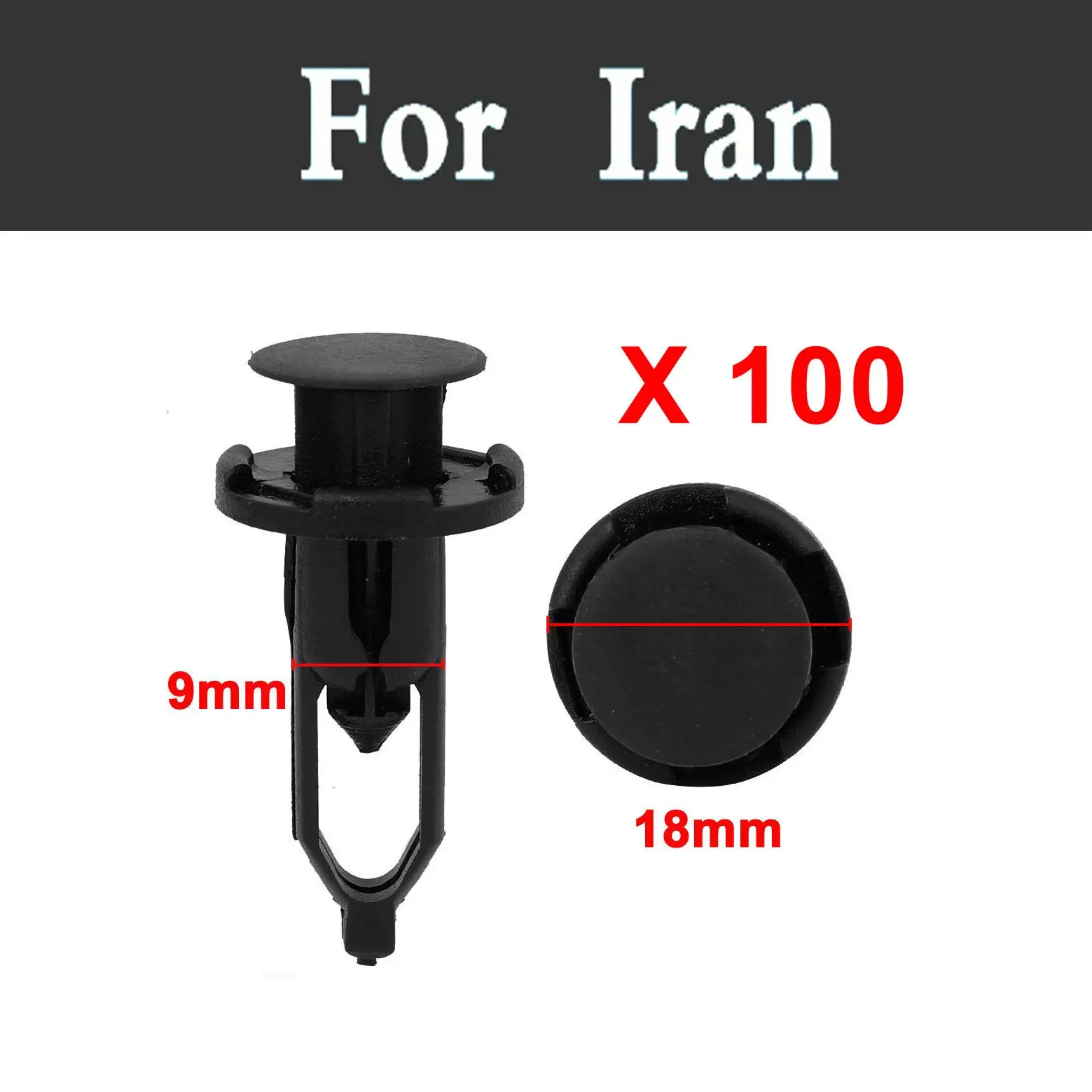 Neue Hochwertige 100Pcs Auto Stoßstange Halterungen Befestigungen Fit ...