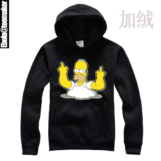 extended his middle finger Homer The Simpsons Shaft middle finger Marge ...