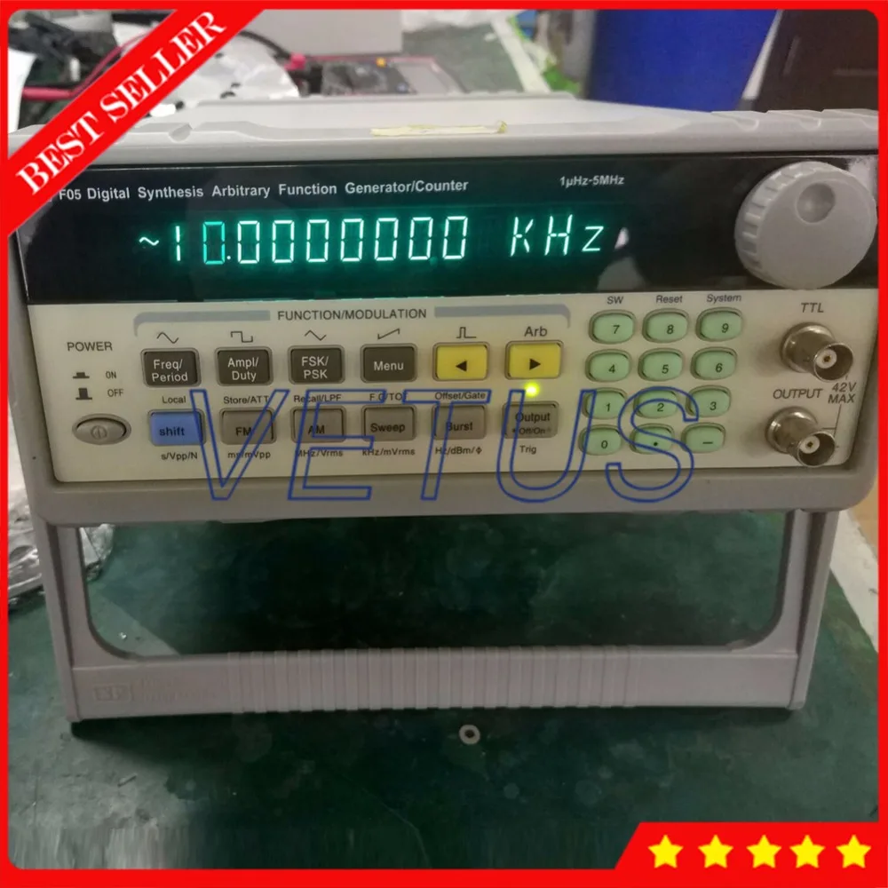 SPF05 Digital Synthesized DDS Function Generator with High Resolution ...