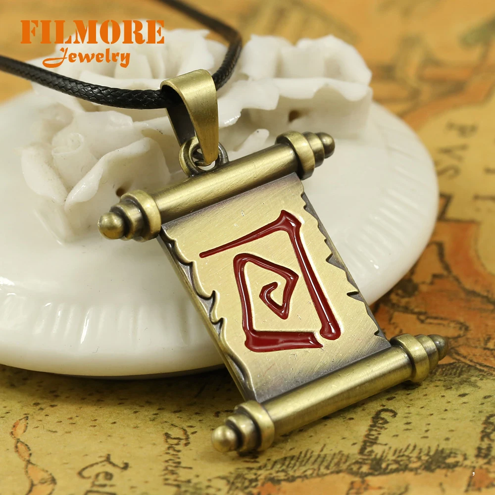 Filmore Game Necklace Gifts Jewelry Dota 2 Cranium Basher Hammer ...
