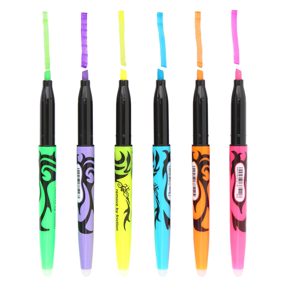 Friction Fluorescent Pen Highlighter For Paper Drawing Marker Pen ...