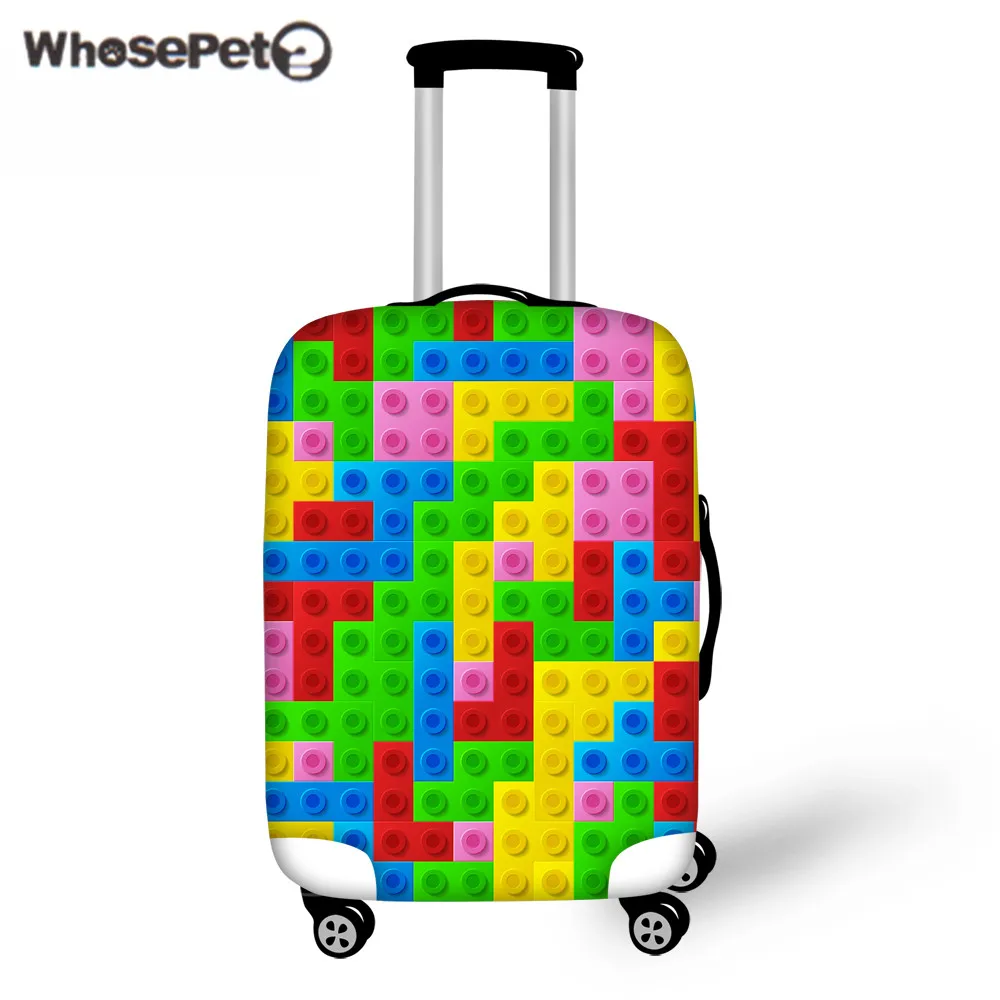 BEST SELLING WHOSEPET Building Blocks Printing Fashion Suitcase Luggage ...