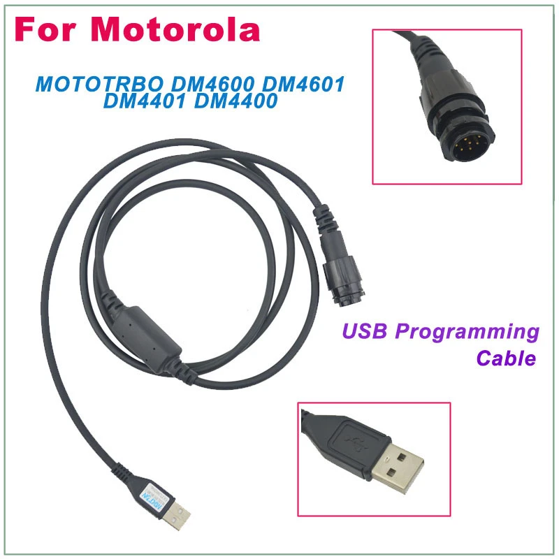 New Arrival Usb Programming Cable For Motorola Mototrbo Dm4401 Dm4400 ...