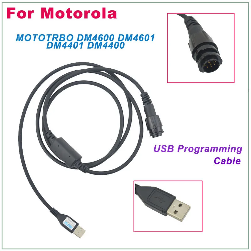 Nuovo arrivo usb cavo di programmazione per motorola mototrbo DM4401 ...
