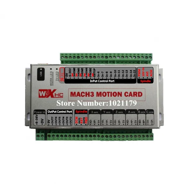 CNC Carving Milling Machine Mach3 3 axis Control Card 400KHZ USB CNC ...