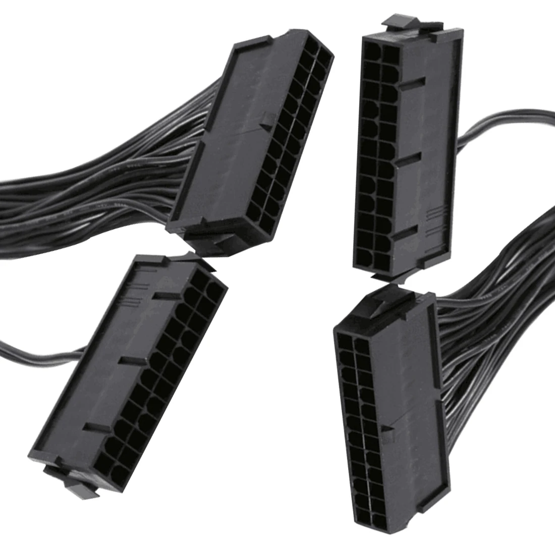 Dewtreetali 24Pin Mining Dual PSU Adapter ATX Power Supply Cable ...