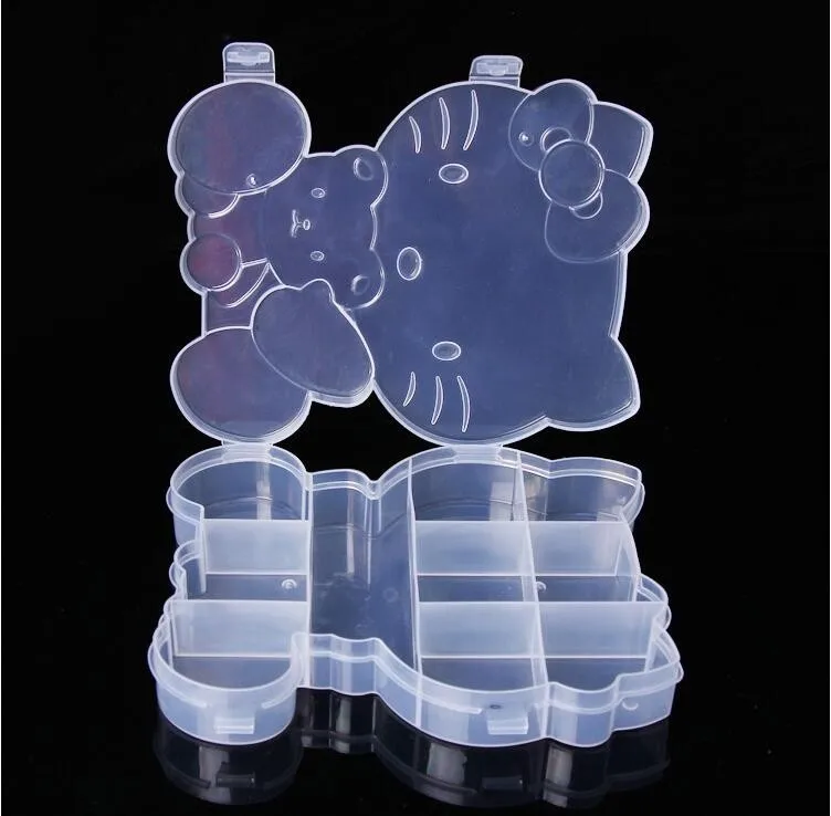 Cartoon Hello Kitty Design Plastic Storage Box - KawaiiMerch.com