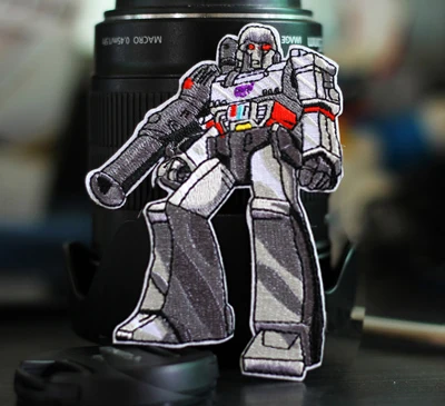 5 unids/set 10.2*7.3 cm autobots megatron bordado hierro en parches ...