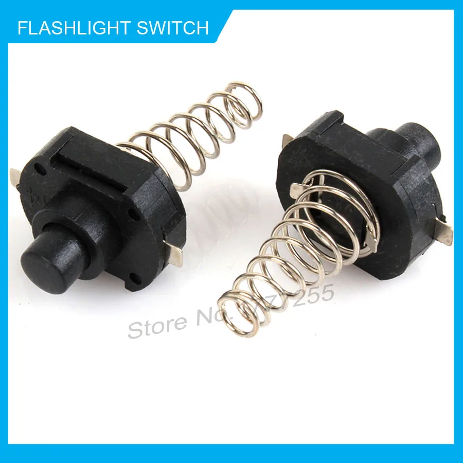 5 pcs/lot C8 Flashlight switch Replacement click clicky switch LED ...
