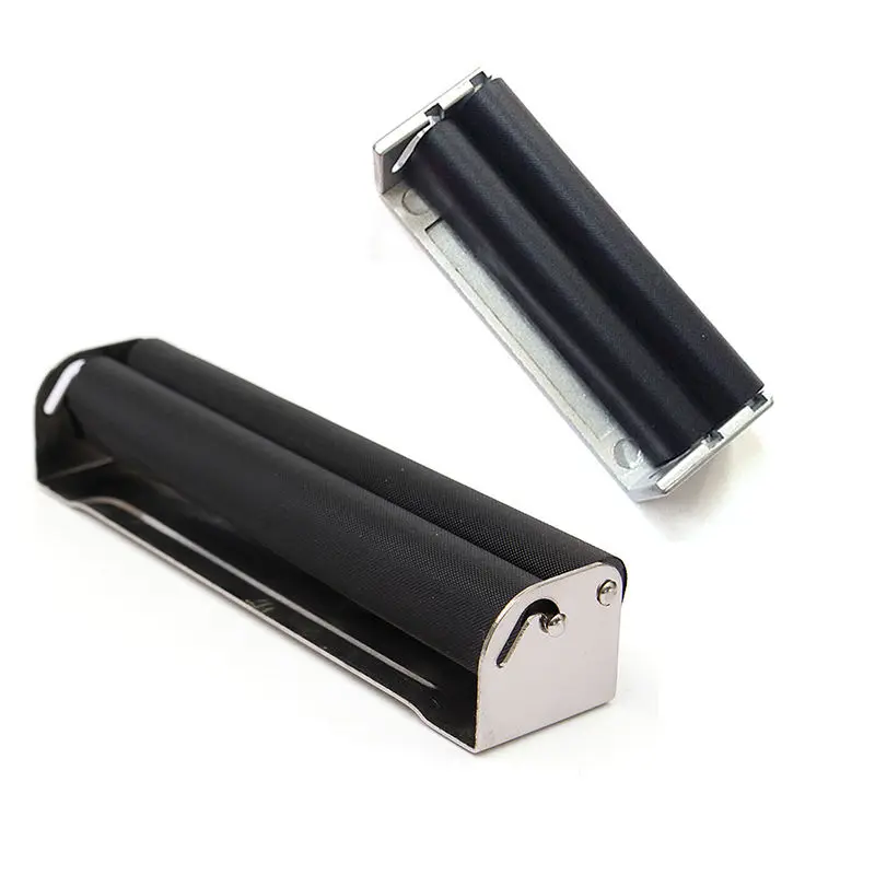 110mm Easy Handroll Metal Cigarette Tobacco Rolling Machine Roller ...