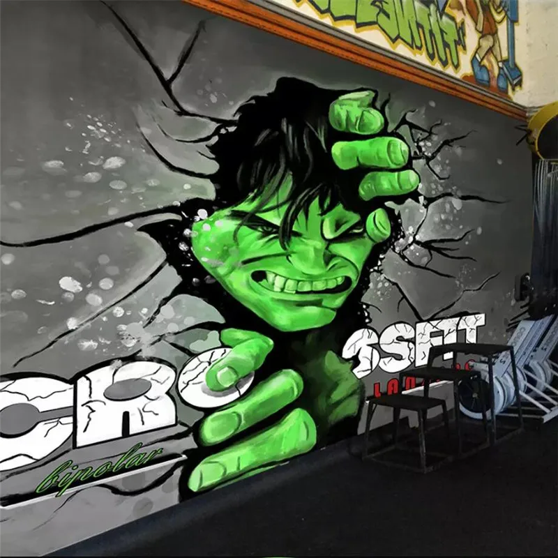 Graffiti Broken Wall