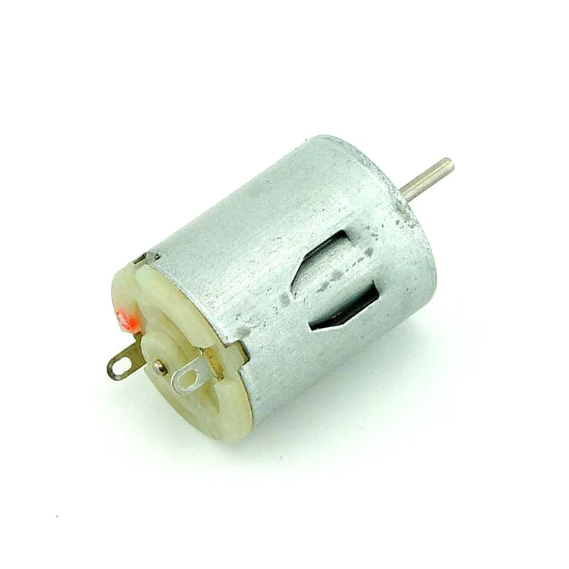 Round DC toy motor DIY small production motor 3V 6V high speed motor|dc ...