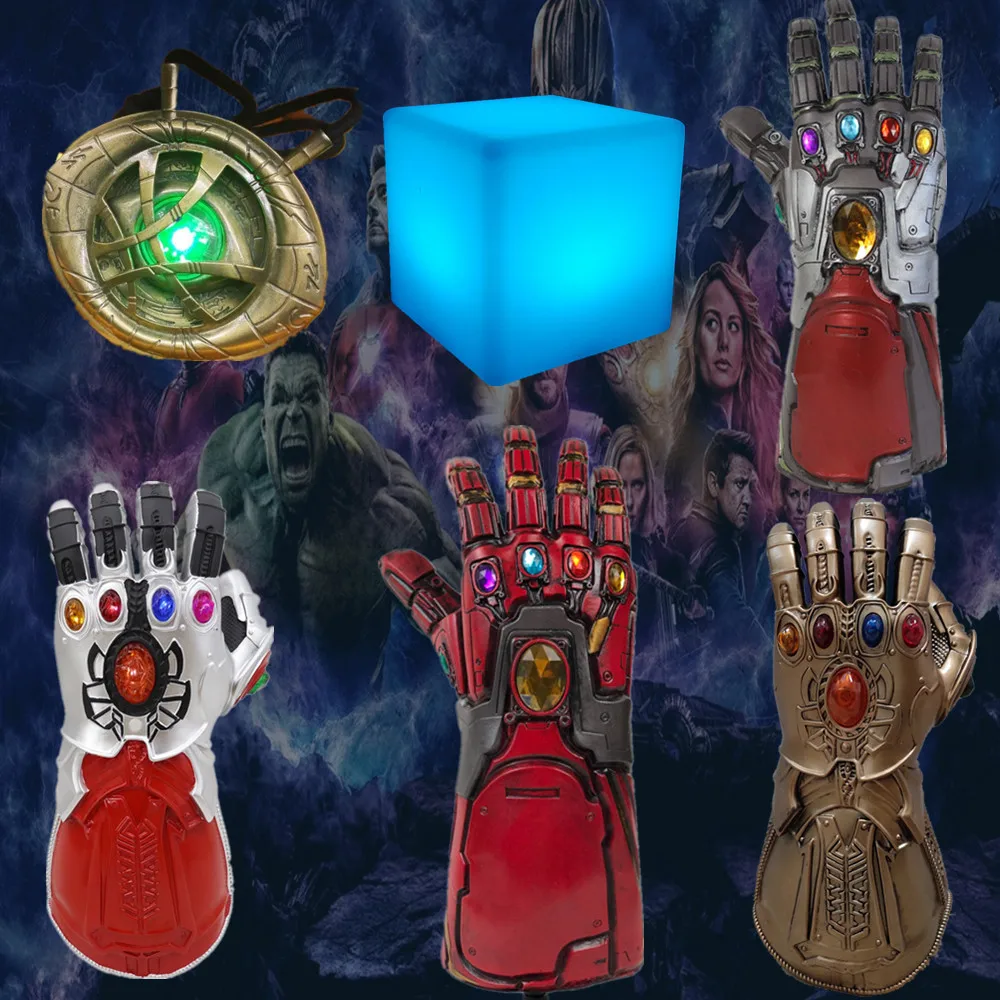 Thanos Infinity Gauntlet Tesseract Action Figures Toy Doctor Strange ...