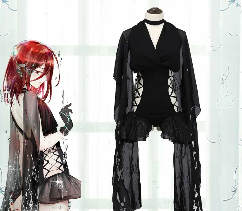 Houseki no Kuni Land of the Lustrous Member Cinnabar Cosplay Costume ...