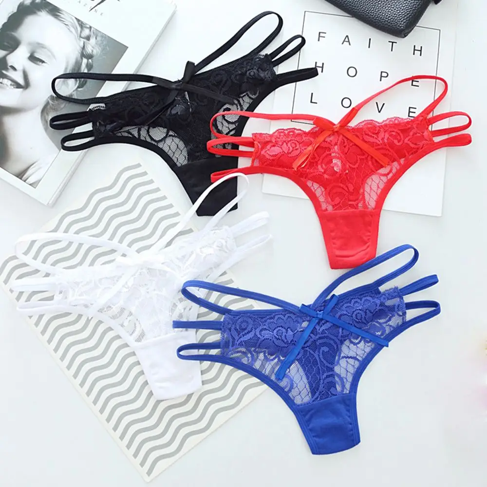 Roupa íntima sexy fashion feminina, roupa íntima ultrafina, com laço ...