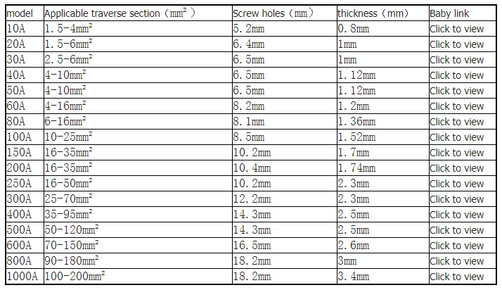 10 шт. Медь Батарея Кабельный разъем открытые наконечники клеммы OT300A кабель соединительный ...