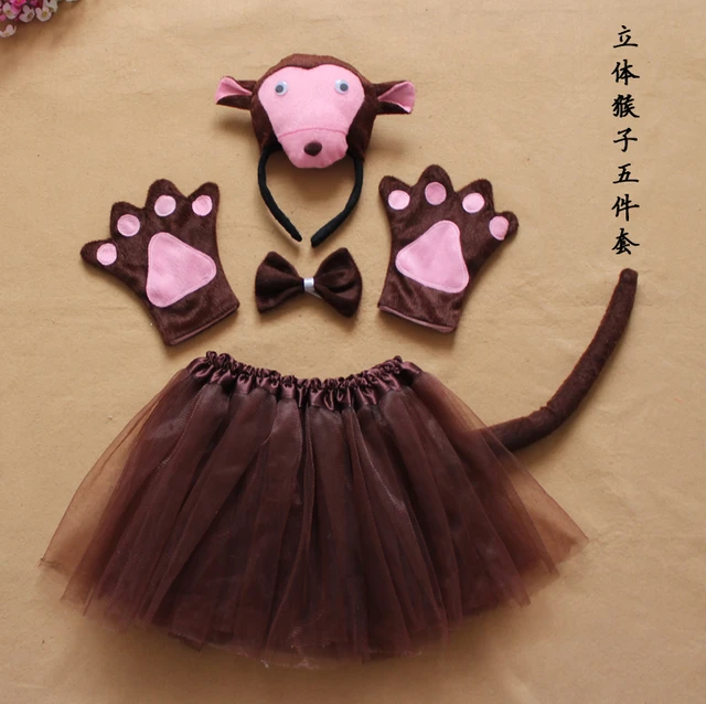 Baby Girl Monkey Costume