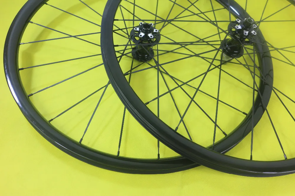 29inch MTB XC hookless racing carbon wheelset 30mm x 30mm Novatec ...