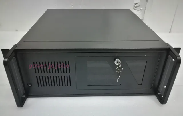 4U industrial computer cases 19 inch rack mount server chassis IPC610F ...