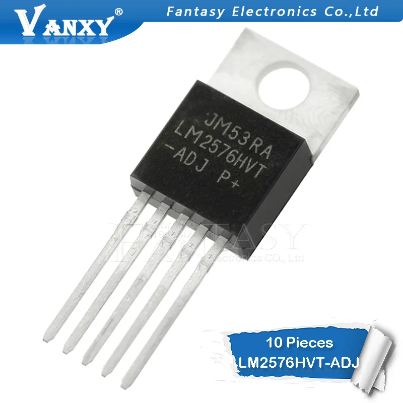 10 LM2576HVT ADJ TO220 5, LM2576HV ADJ, LM2576, LM2576HVT 3.3, LM2576HVT 5.0, LM2576HVT 12 ...