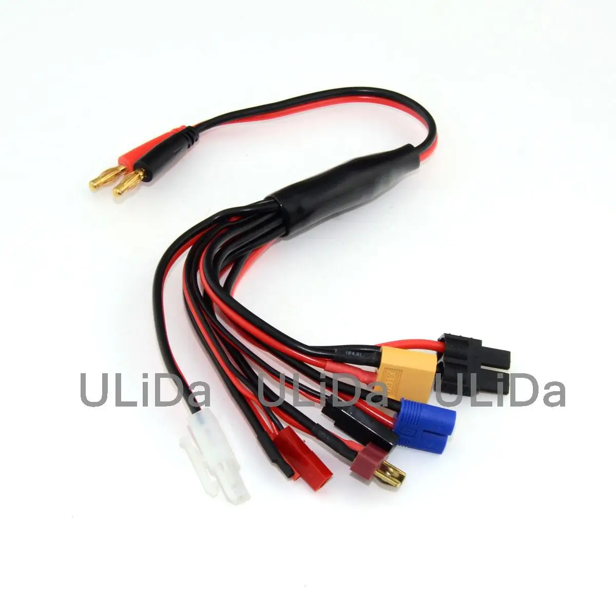 Mega Squid RC Charge Plug Adapter Plub King Lead Cable 7 in 1 XT60 EC3 ...