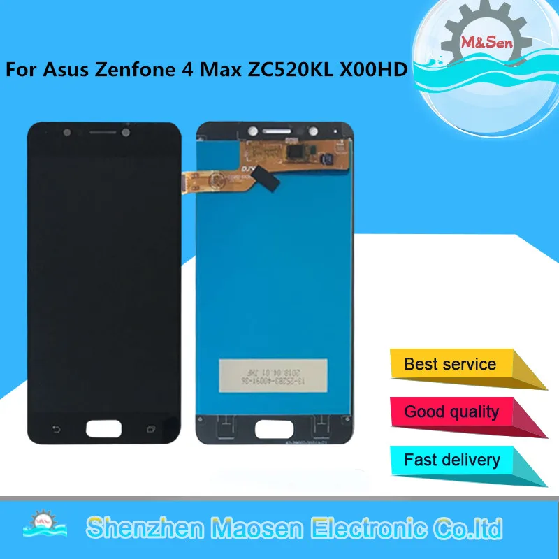 M&Sen For 5.2" Asus Zenfone 4 Max ZC520KL X00HD LCD Screen Display ...