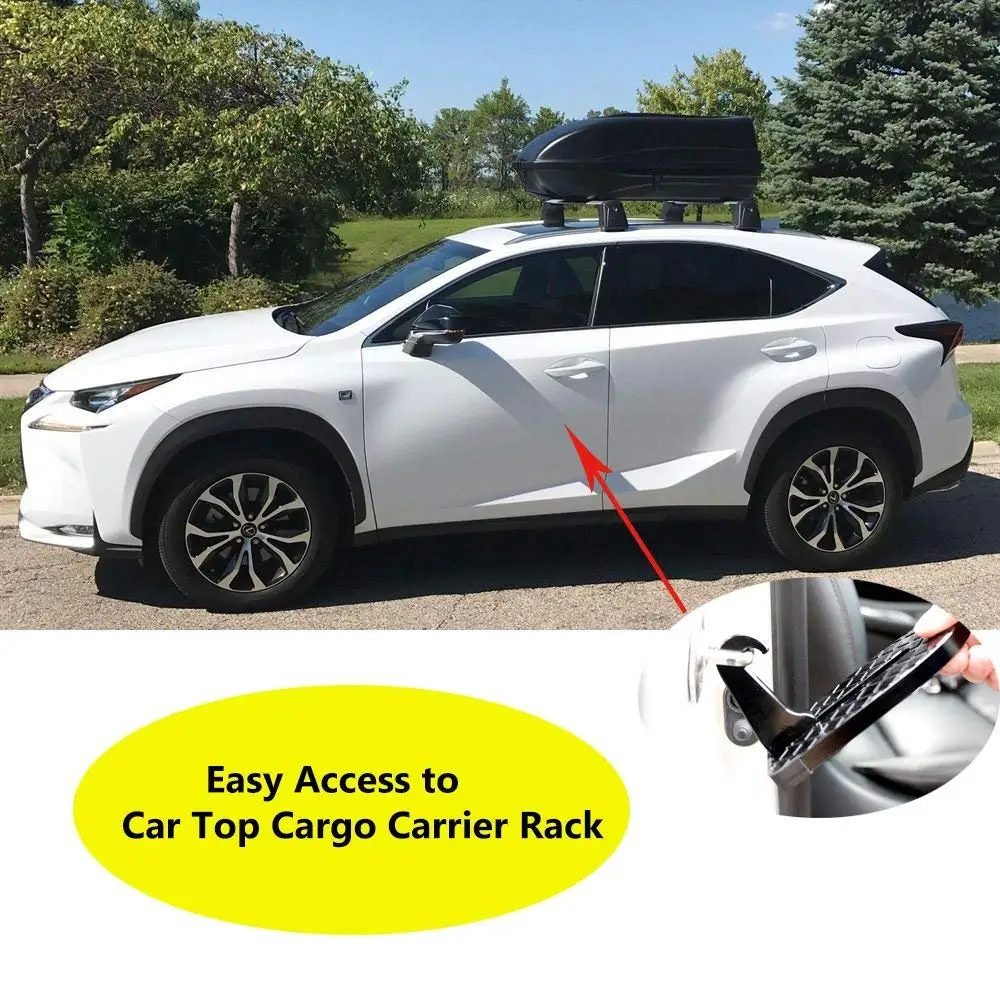 Vehicle Hooked Slam Latch Doorstep with Safety Hammer, Easy Access to ...